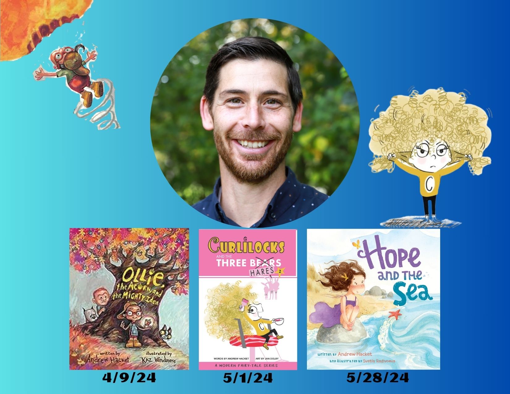 Welcome Author Andrew Hacket – Giveaway Alert – Laura Roettiger Books